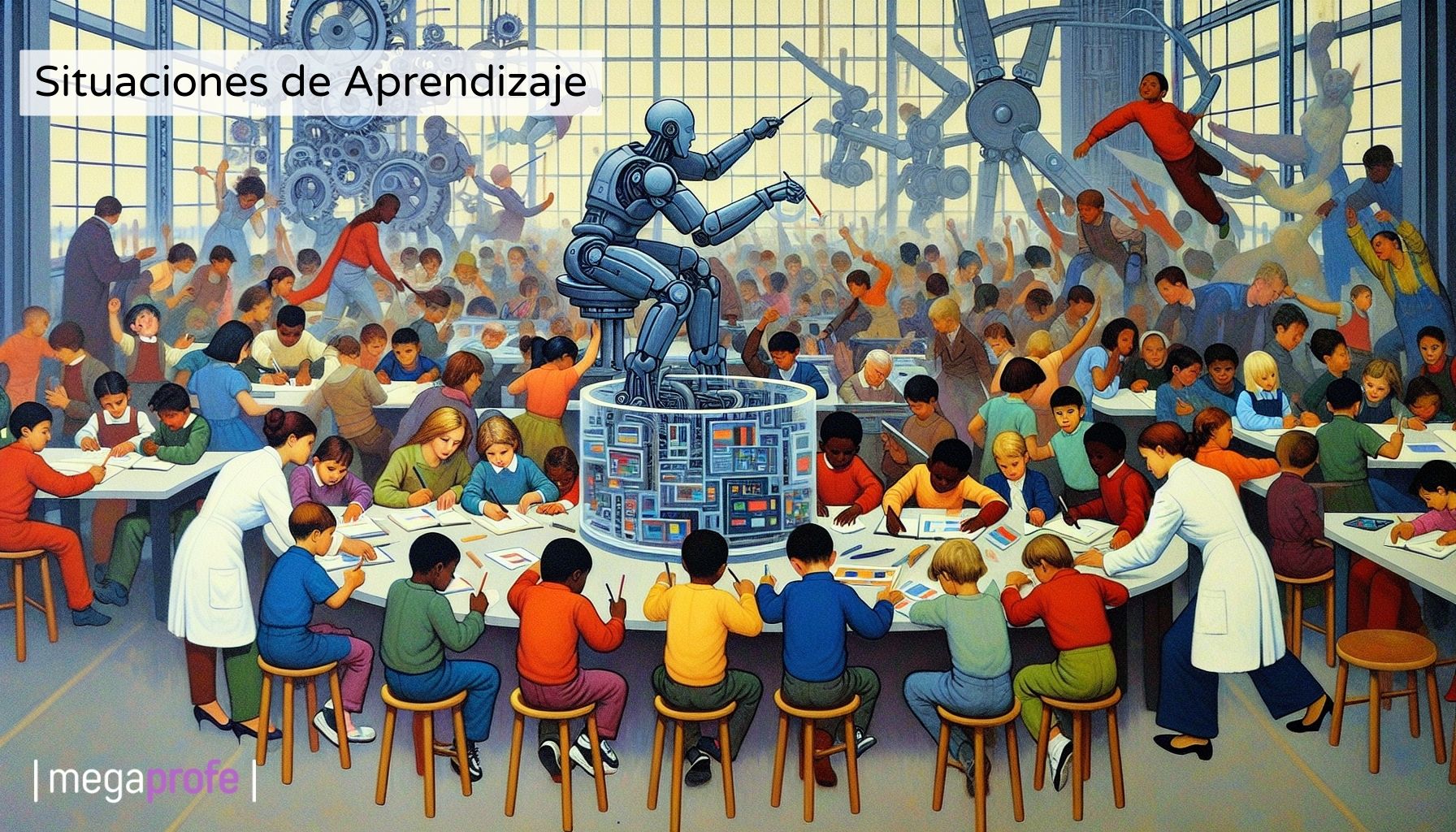 Situaciones de aprendizaje perfectas con IA para oposiciones - Megaprofe