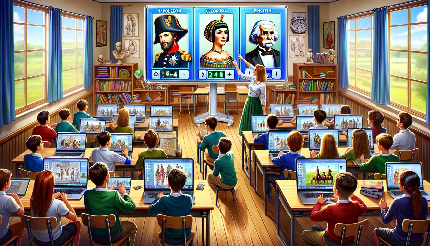 Entrevista a personajes históricos usando la IA generativa - Megaprofe