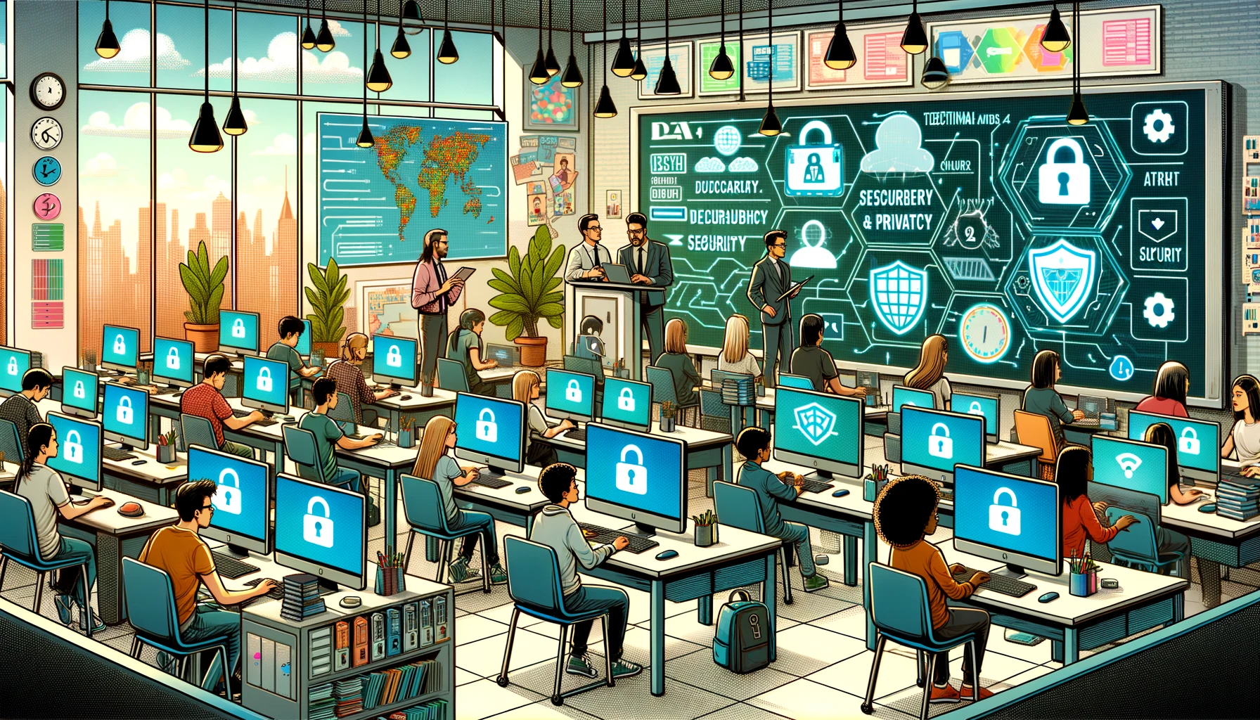 Seguridad y privacidad en las plataformas educativas con IA - Megaprofe